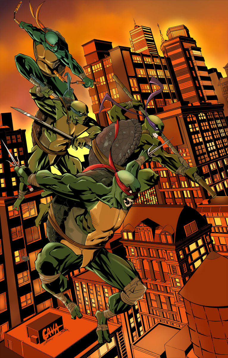 TMNT #1 Virgin Cover by Andrew Gavarette – Welcome To The Stashhh